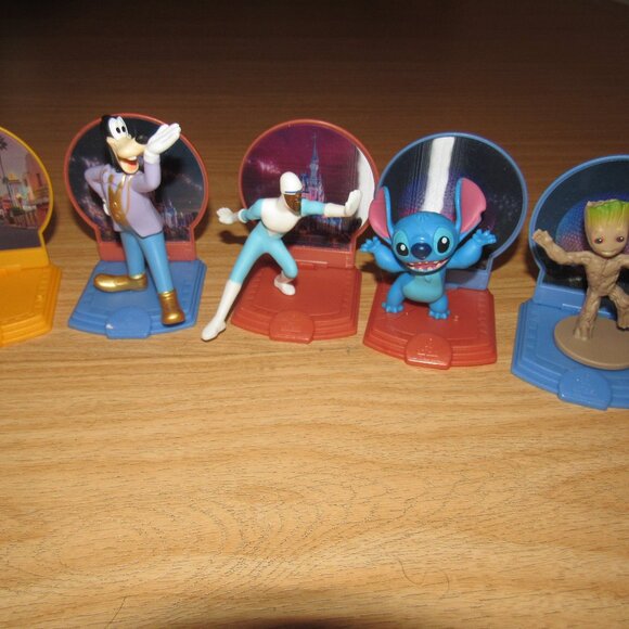 Toys | Mcdonalds Happy Meal Toys Disney 10th Annivrsary Goofy Marvel ...